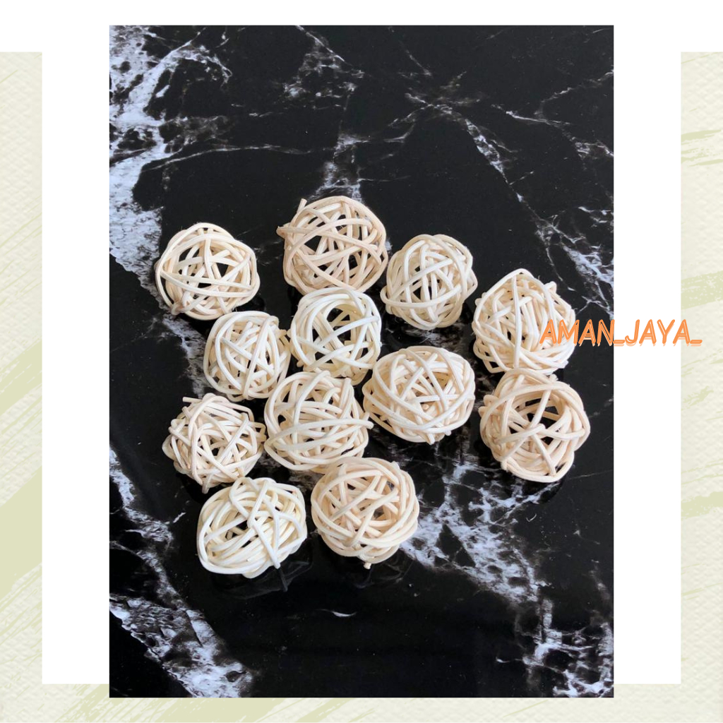 Jual bola diffuser~bola bola rotan~ stick diffuser ~ Reed diffuser ...