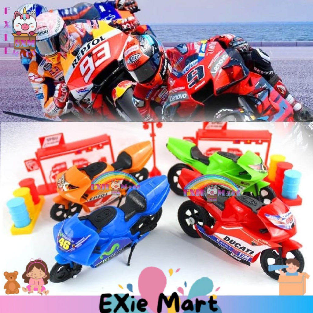 Jual MAINAN ANAK TRAFFIC RIDER [OCT6533] MOTORGP TERDAPAT POM DAN ...