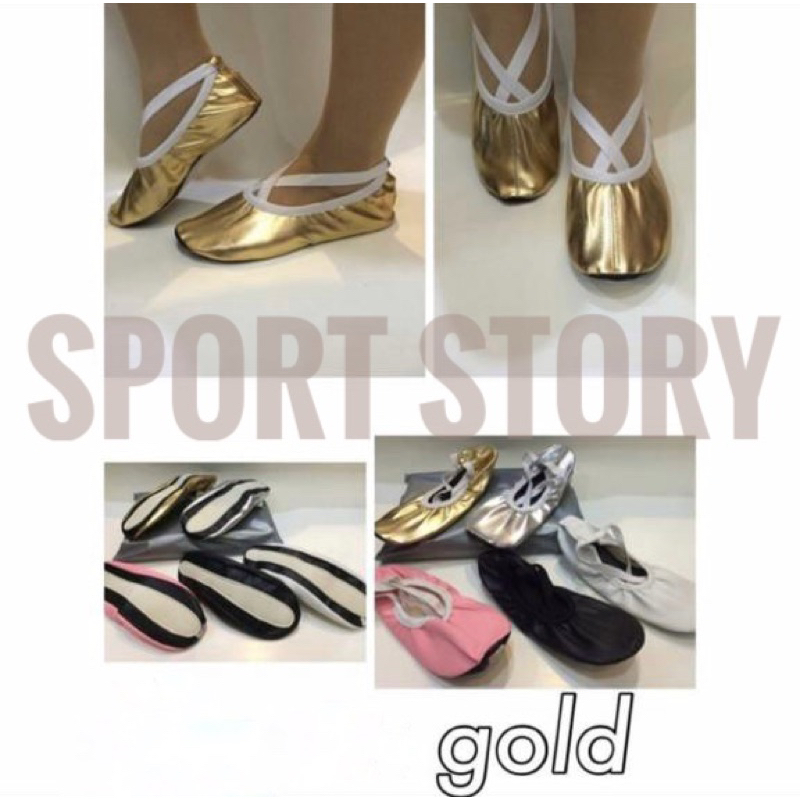 Jual Sepatu Ballet / Perform / Tamborin / Latihan | size 36~44 | Shopee ...