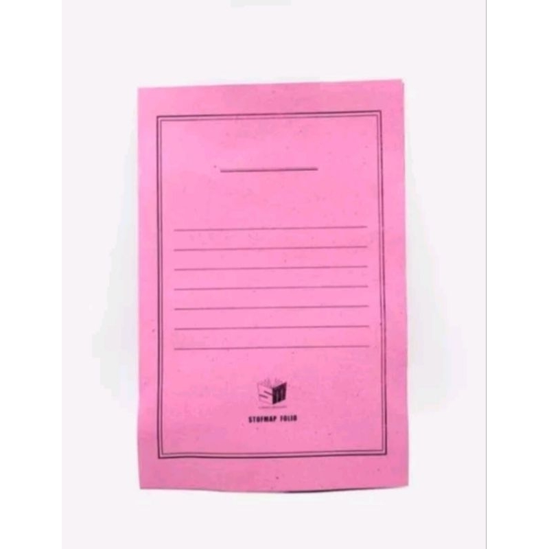 Jual 1 PAK/50 PCS STOP MAP KERTAS POLOS UKURAN FOLIO/F4 | Shopee Indonesia