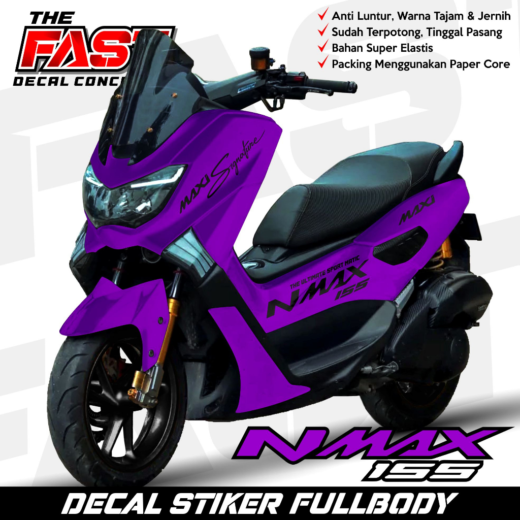 Jual Decal Sticker Yamaha Nmax 155 Old Fullbody 2015-2019 Decal stiker ...
