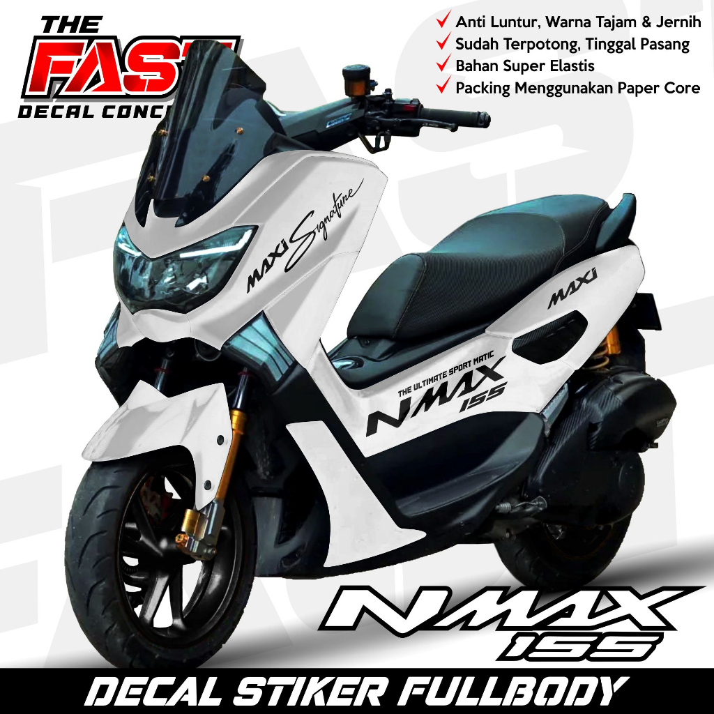 Jual Decal Sticker Yamaha Nmax 155 Old Fullbody 2015-2019 Decal stiker ...