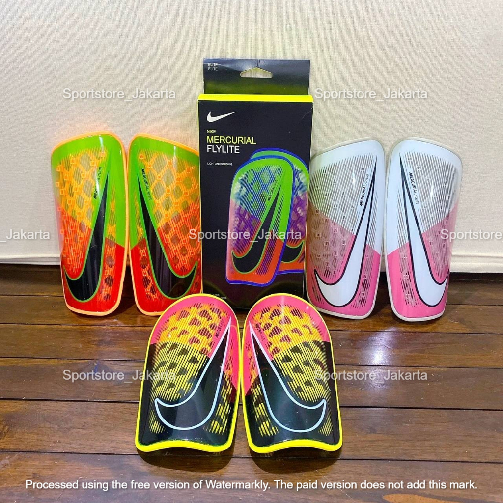Jual Shinguard Mercurial Flylite - Shin guard Deker tulang kering Sepak ...