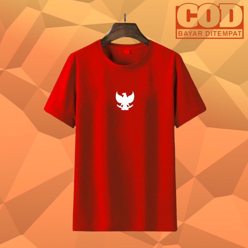 Jual Milota Fashion Baju Kaos Tshirt Pria Wanita Logo Garuda Polos ...