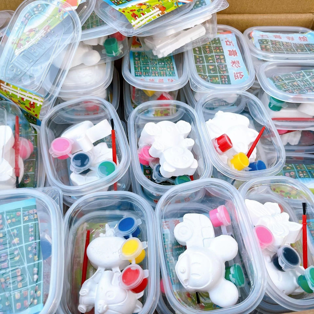 Jual Melukis Mewarnai Patung Gypsum - PQ.Toy set - Mainan Edukasi Anak ...