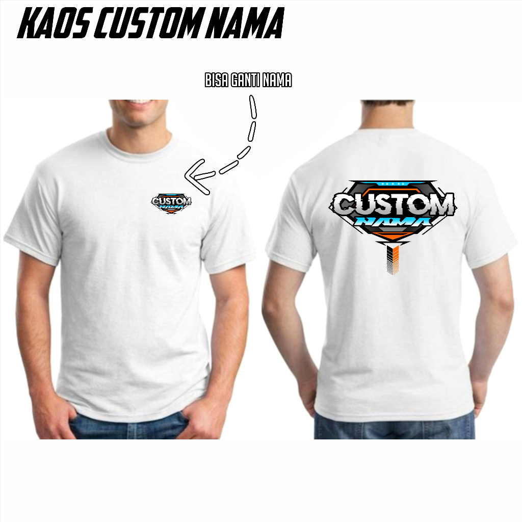 Jual KAOS RACING BALAP CUSTOM NAMA DESAIN SIMPEL KEREN KEKINIAN ...