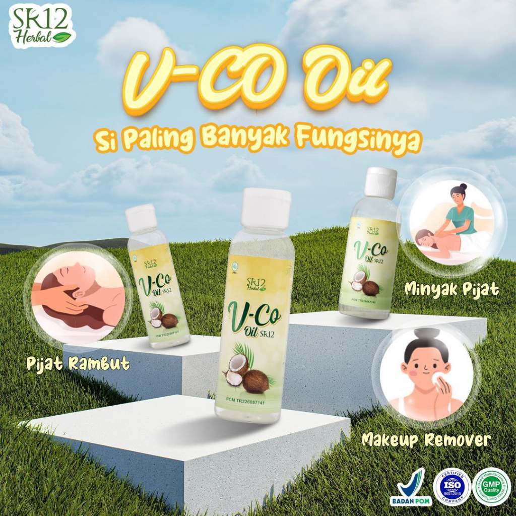 Jual VCO oil dan Kapsul SR12/VCO SR12/ Minyak Kelapa Murni/ Minyak ...