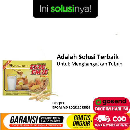 Jual Este Emje Minuman Serbuk Mengandung Susu Minuman Instan STMJ ...