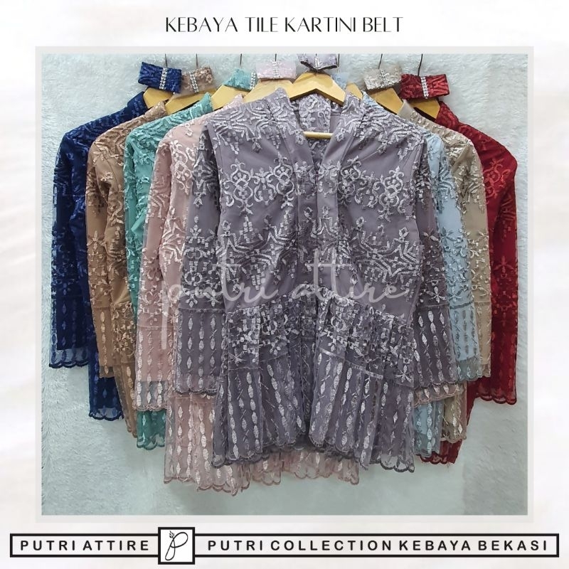 Jual Kebaya Tile Kartini Belt Premium - Putri Collection Kebaya Bekasi ...