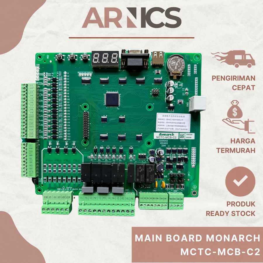 Jual Main Board MCTC-MCB-C2 / Main Board Monarch Inverter / Sparepart ...