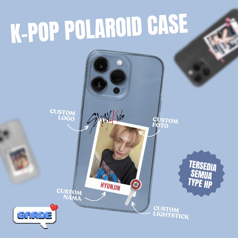 Jual CUSTOM CASE KPOP IDOL POLAROID PHOTOCARD ALBUM BLACKPINK BTS ...