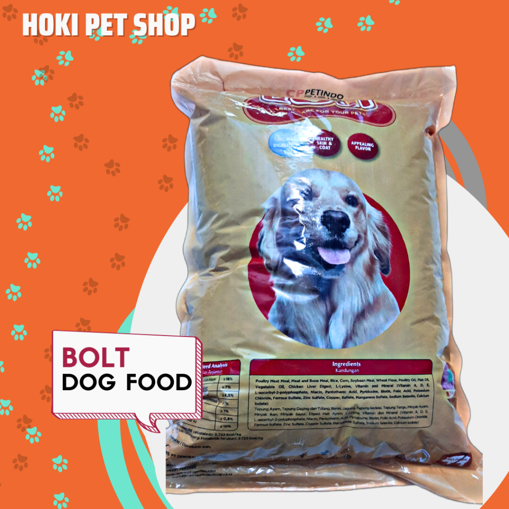Jual Bolt Dog rasa daging sapi/1 kg | Shopee Indonesia