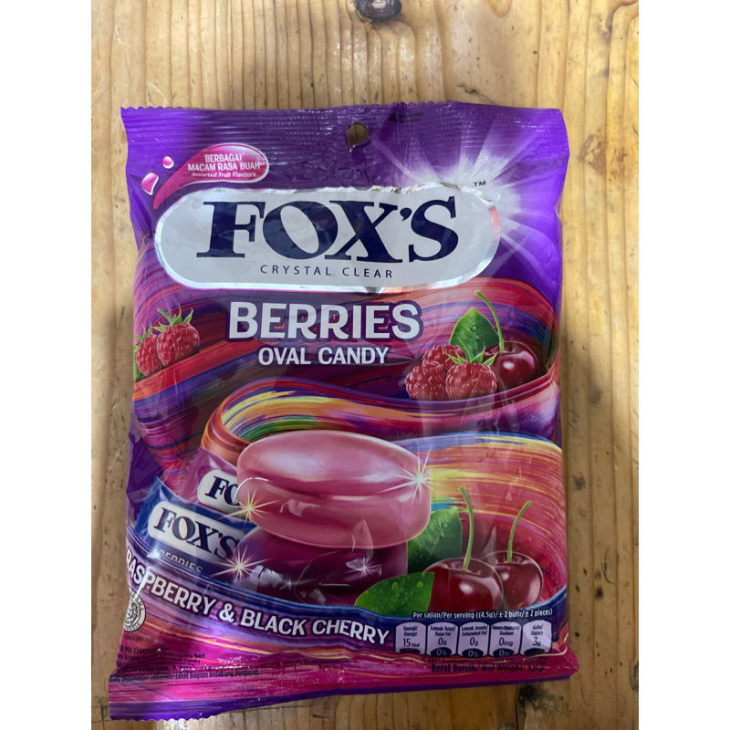 Jual permen fox's berries oval candy 1 pack | Shopee Indonesia
