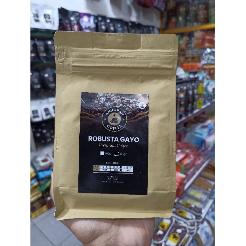 Jual KOPI ROBUSTA GAYO 250gr khas Aceh / Bubuk Kopi gayo Robusta asli ...