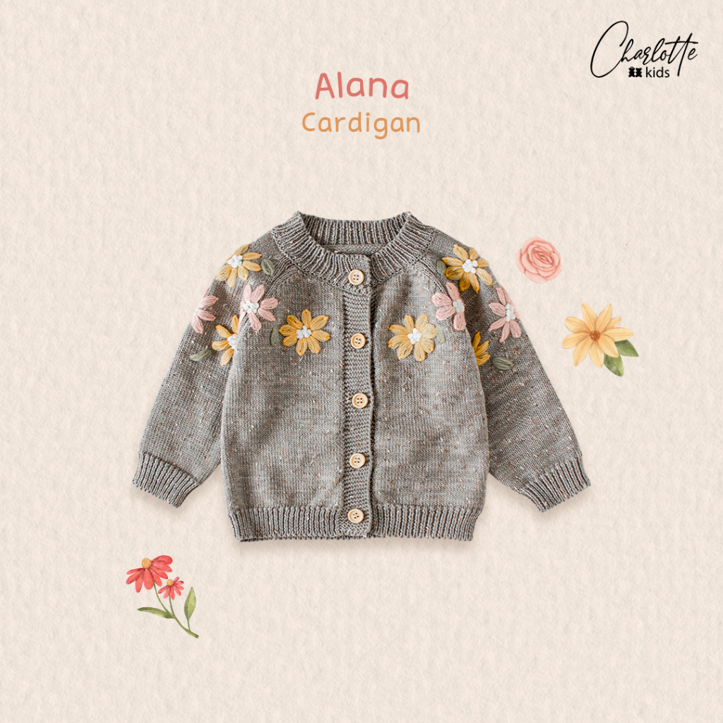 Jual Charlotte Kids - Alana - Jaket anak perempuan / Baju hangat coat ...