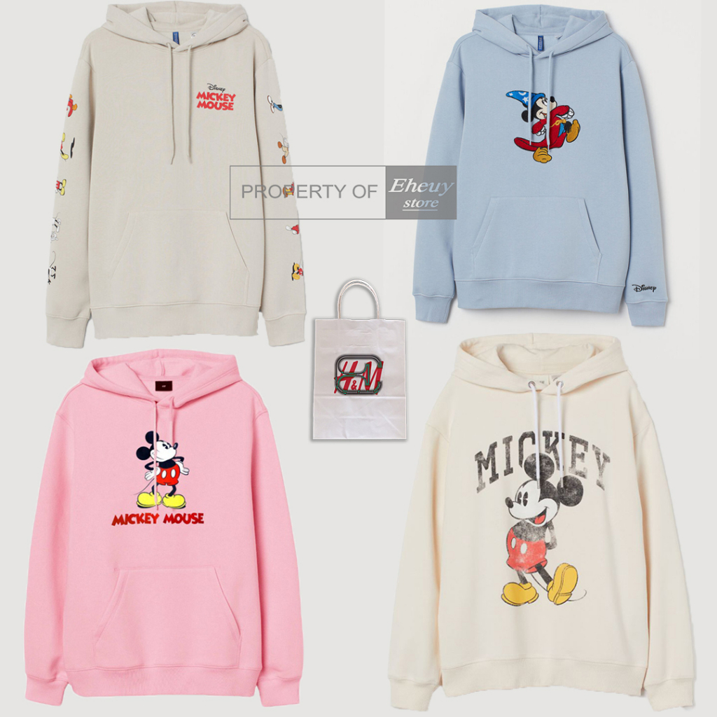 Jual Hoodie HM Mickey Mouse Original Sweater Mickey Mouse | Shopee ...