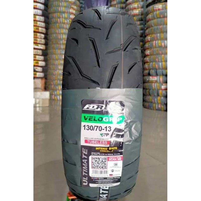 Jual Ban FDR 110/70-13 atau 130/70-13 Velogrip Nmax n max tubeless 110 ...