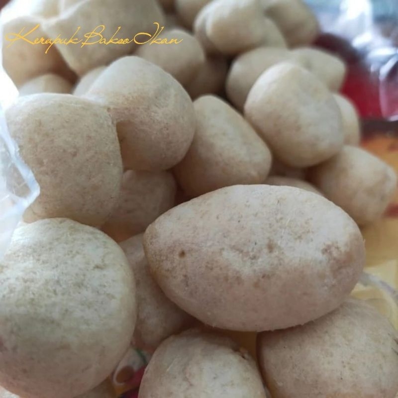 Jual KERUPUK BAKSO IKAN 250 GRAM KRUPUK BASO IKAN TENGGIRI | Shopee ...