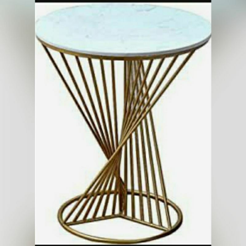 Jual meja rias / meja cafe / meja bulat | Shopee Indonesia