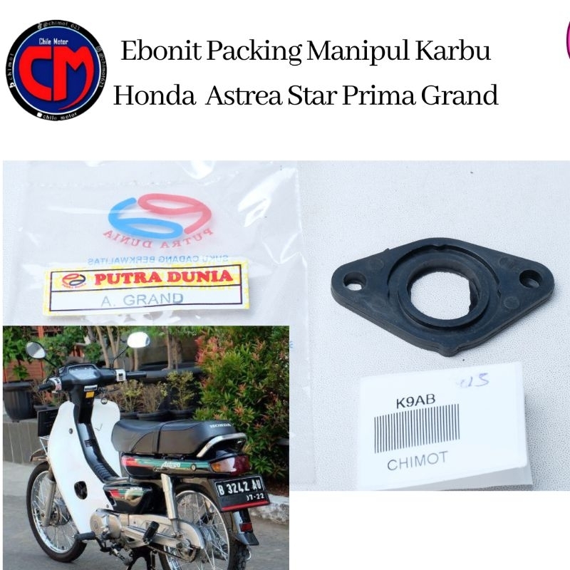 Jual Ebonit Honda Astrea Prima Star Grand Legenda Supra WIN 100 Nos ...