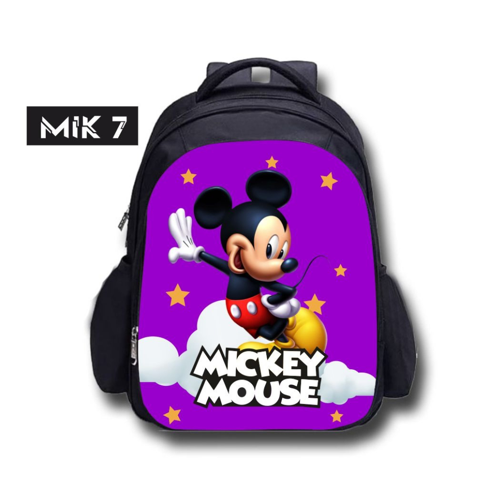 Jual TAS MICKEY MOUSE ANAK TK/PAUD/SD GRATIS CETAK NAMA DAN FOTO ...