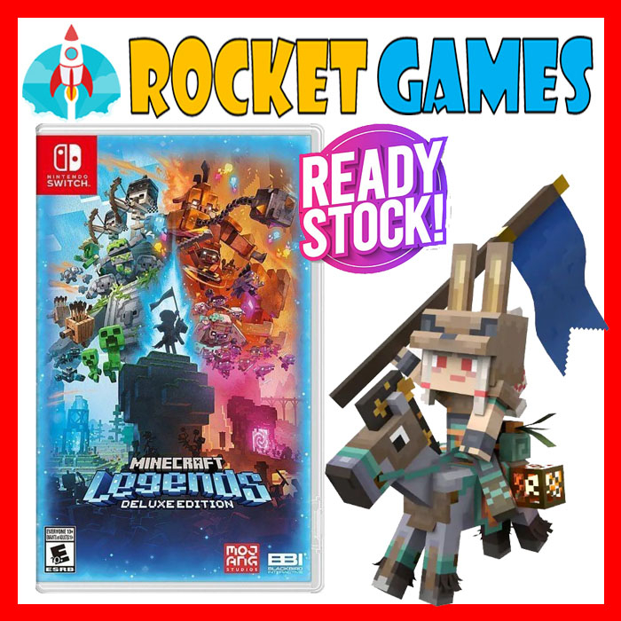 Jual Nintendo Switch Minecraft Legends Deluxe Edition / Minecraft ...