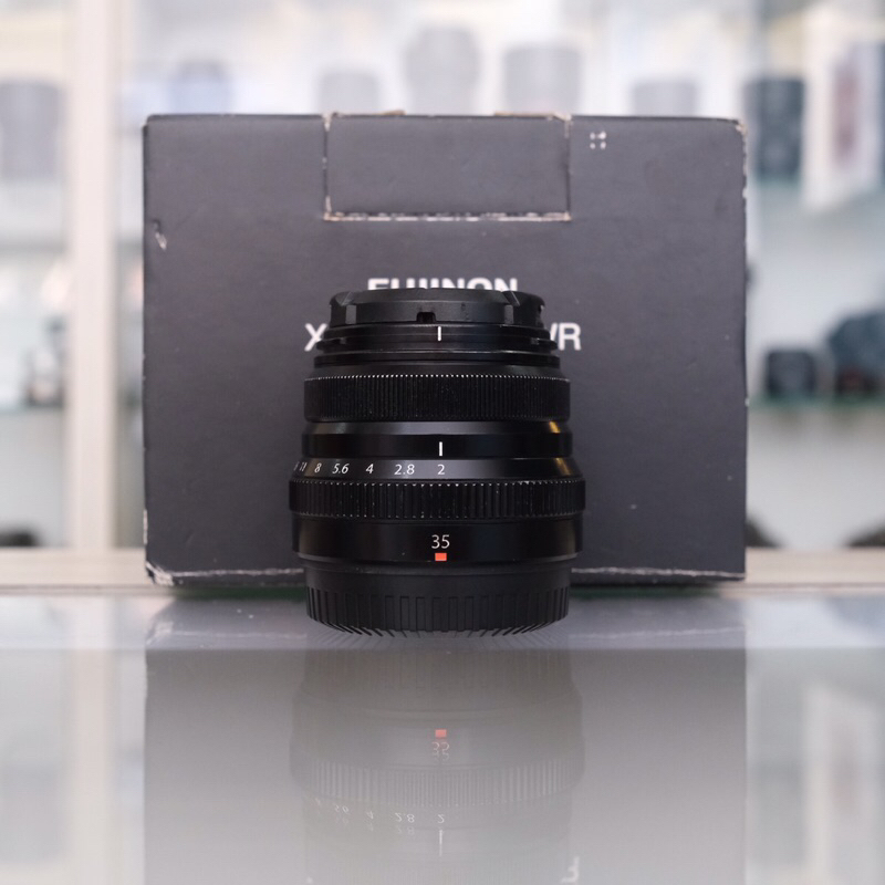 Jual Lensa Fix Fujifilm 35mm f2 Fujinon | Shopee Indonesia