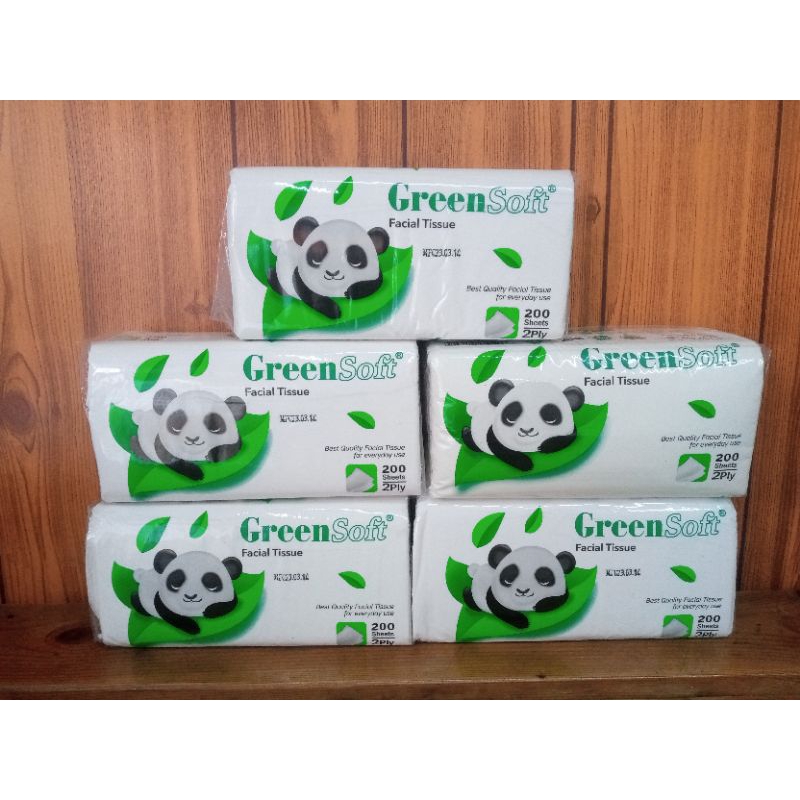 Jual Tissue Tissu Tisu Green soft Facial 200 Sheets | Shopee Indonesia