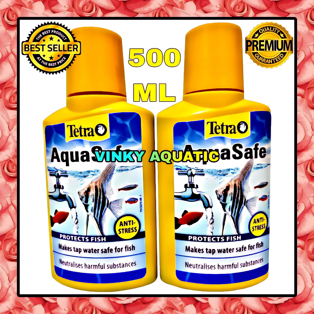 Jual PENJERNIH AIR - TETRA AQUASAFE 500 ML | Shopee Indonesia
