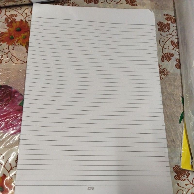 Jual Kertas Folio Double Folio Bergaris CPS 100 Lembar per PACK ...