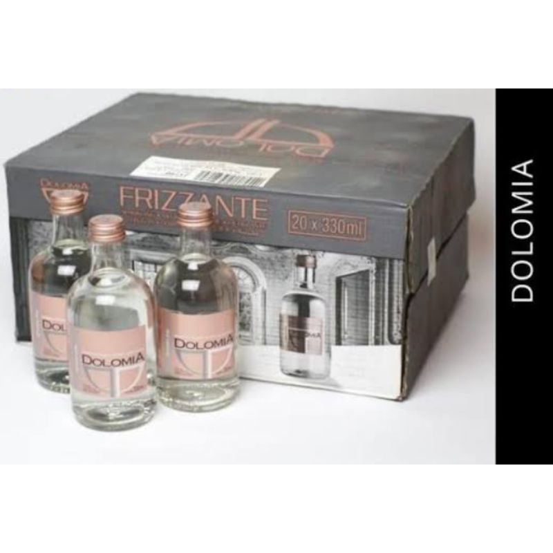 Jual Dolomia sparkling mineral water 330ml x 20 botol | Shopee Indonesia