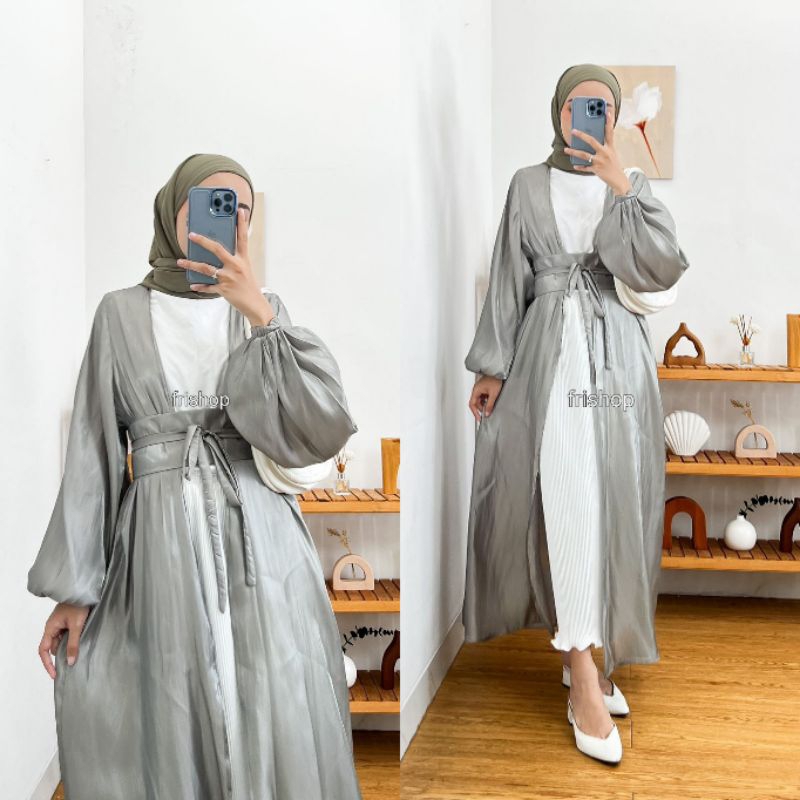 Jual SHIMMER LONG OUTER/Long outer/outer polos | Shopee Indonesia