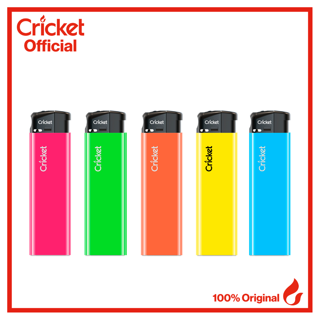 Jual Korek Api Cricket Fluo Elektrik - 5 Buah | Shopee Indonesia