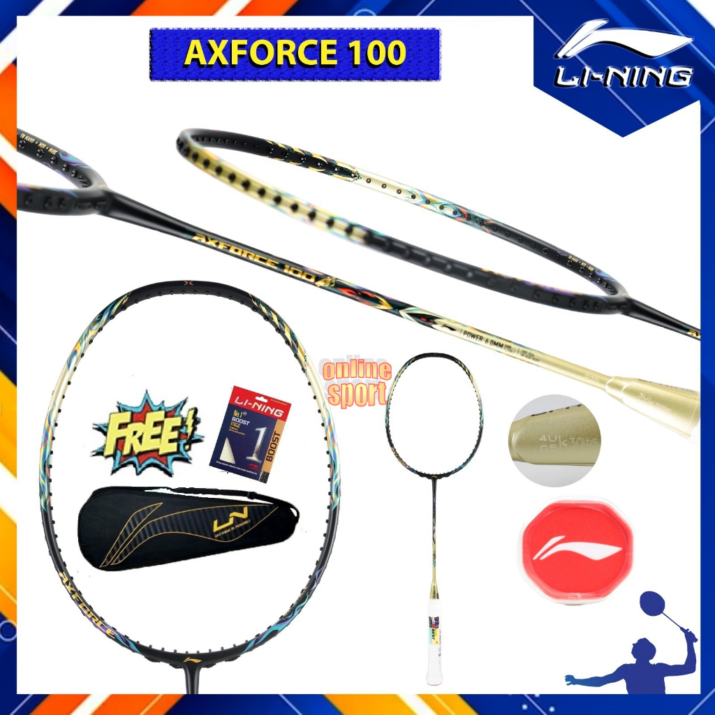 Jual LINING Axforce 100 Raket Badminton LINING Axforce 100 ( Original ...