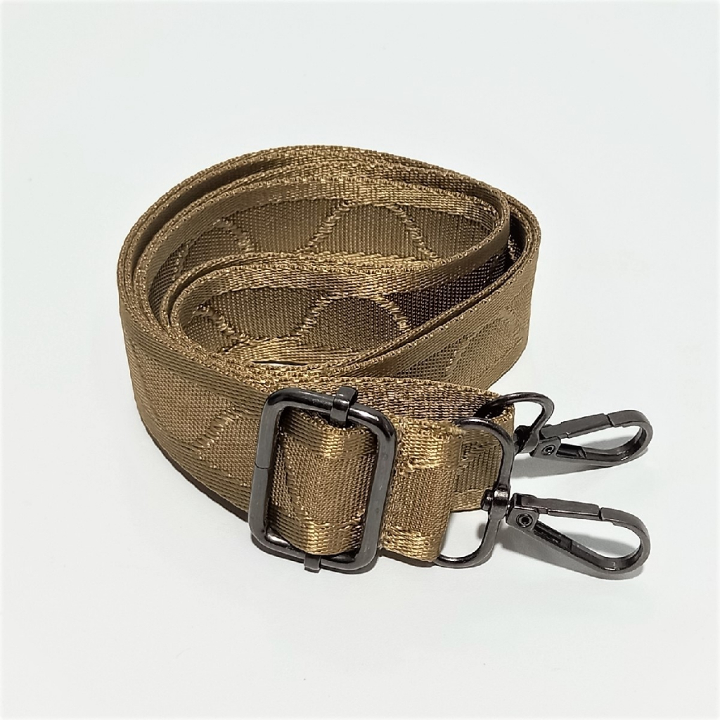 Jual Strap Tali Tas Selempang Nyilon Pengait Besi Hitam | Shopee Indonesia