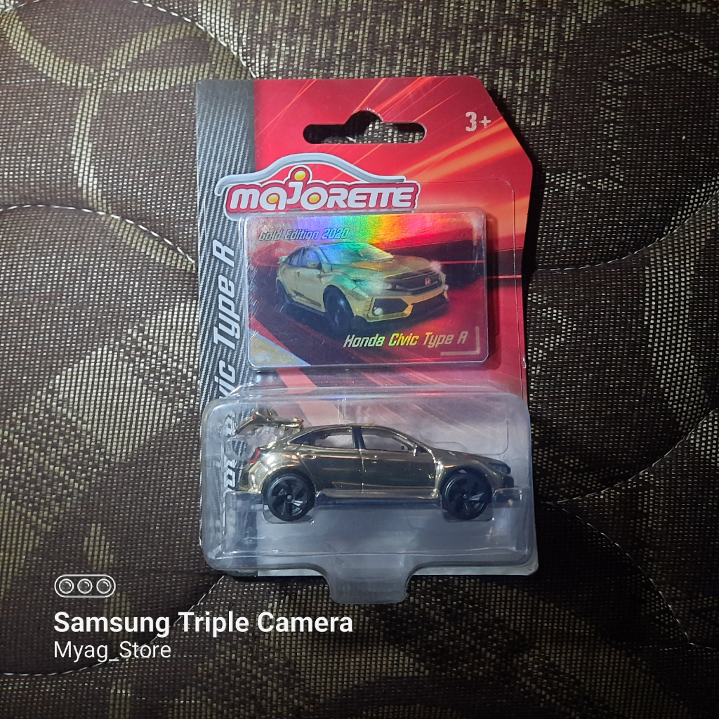Jual Majorette Honda Civic type-r gold limited edition | Shopee Indonesia