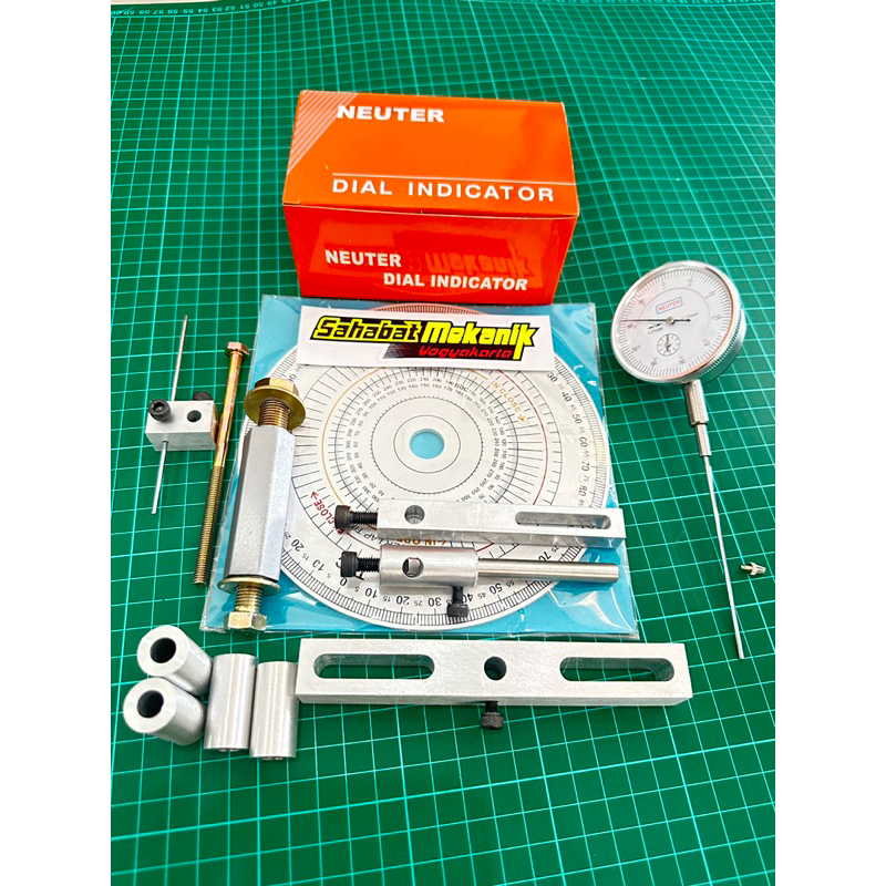 Jual busur derajat dial indikator paket satu dial komplit top piston ...