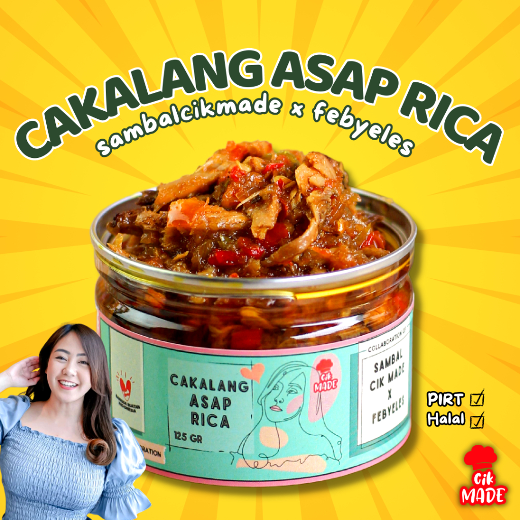 Jual Cakalang Asap Rica " Cik Made x Febyeles " - 125 Gram | Shopee Indonesia