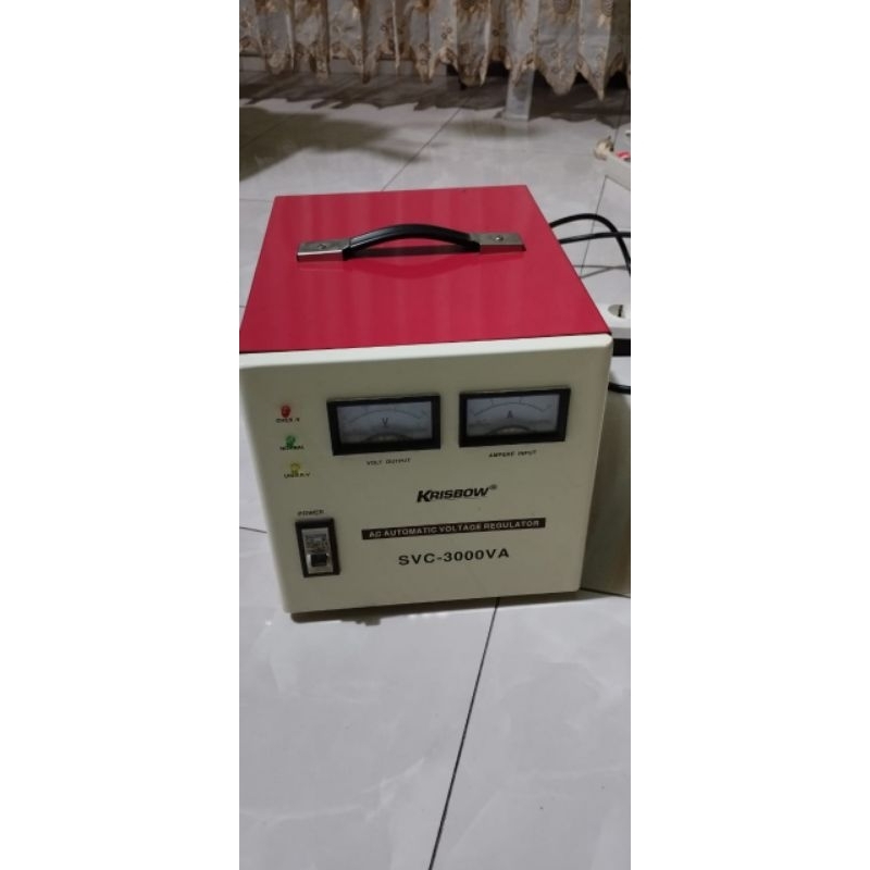 Jual Stavol svc 3000VA Krisbow | Shopee Indonesia