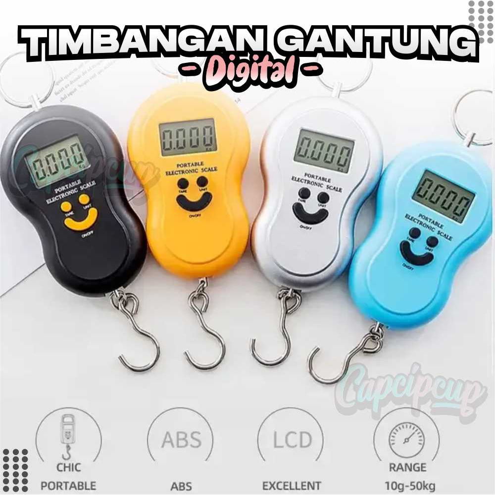 Jual Timbangan Gantung Digital Besar 50Kg 50 Kg Ukuran 21x7x2 Cm ...