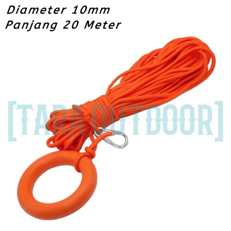 Jual TALI PELAMPUNG TALI LEMPAR PELAMPUNG PERAHU RESCUE RAFTING TUBING ...