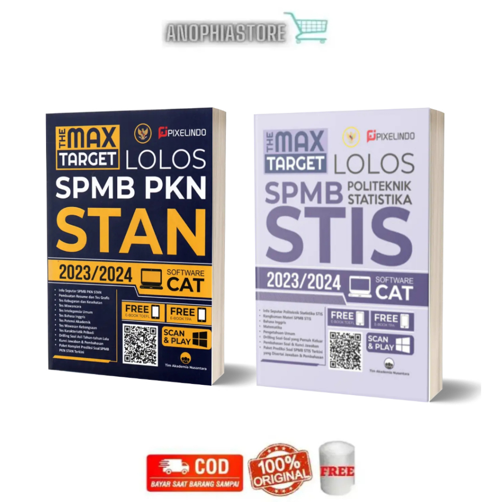 Jual The Max Target Lolos SPMB STAN STIS 2023/2024 | Shopee Indonesia