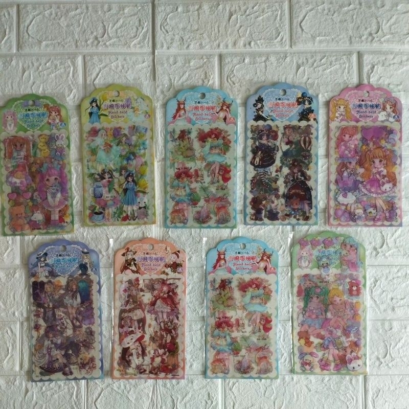 Jual sticker anime isi 4 lbr | Shopee Indonesia