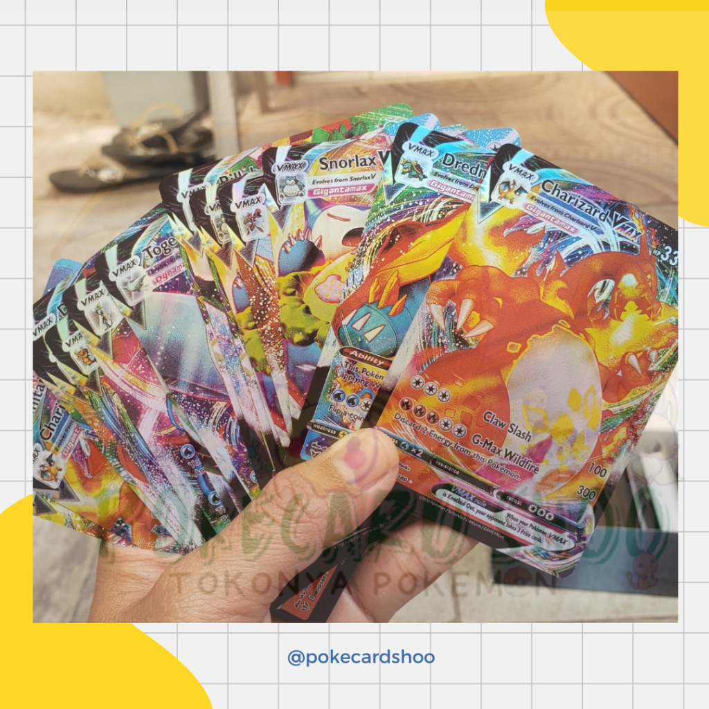Jual Paket Kartu Pokemon V Vmax Gx / Murah / Kartu OEM / Pokemon / Mainan Kartu KW | Shopee ...