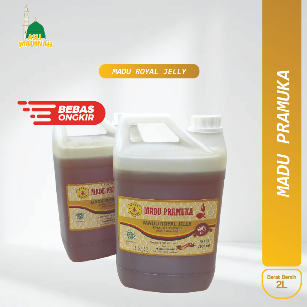 Jual Madu Pramuka Royal Jelly 2 Liter | Shopee Indonesia