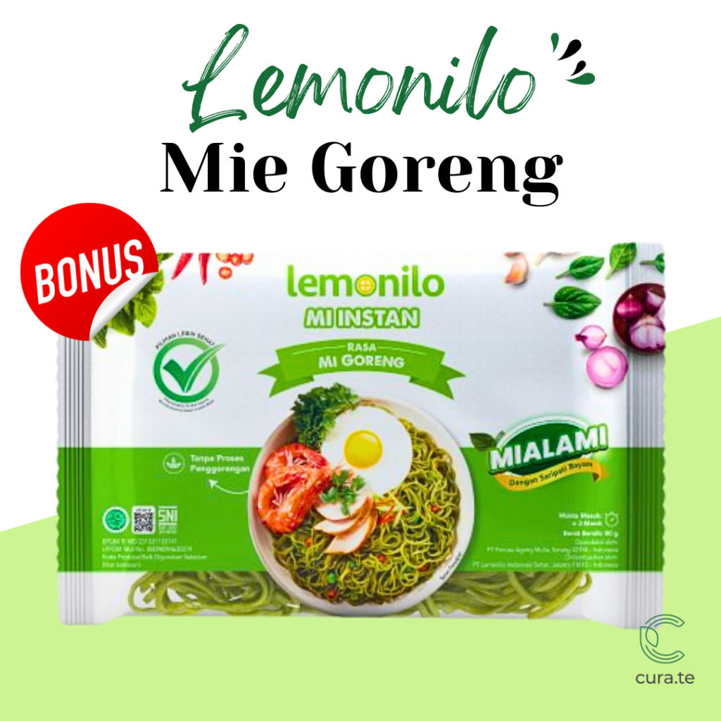 Jual LEMONILO MIE INSTAN GORENG KUAH PEDAS KOREA | MI SEHAT ALAMI ...