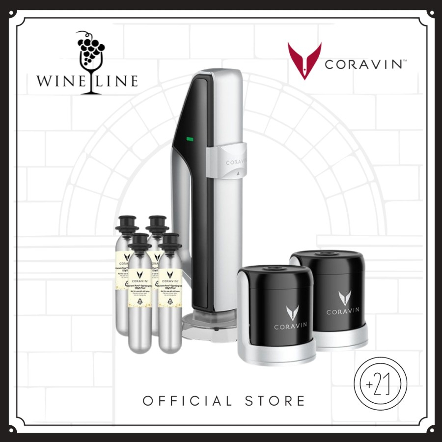 Jual WINE PRESERVATION - CORAVIN Sparkling Device Machine | Shopee ...