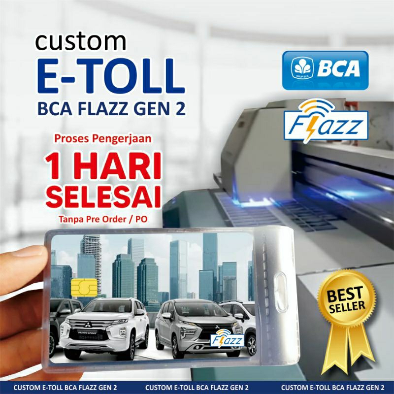 Jual Custom Flazz BCA gen 2 custom card - design suka-suka - kartu tol - print UV | Shopee Indonesia