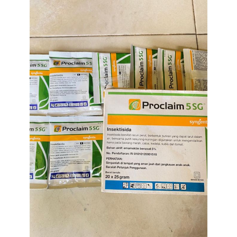 Jual Insektisida Proclaim 5 SG 25 gram | Shopee Indonesia
