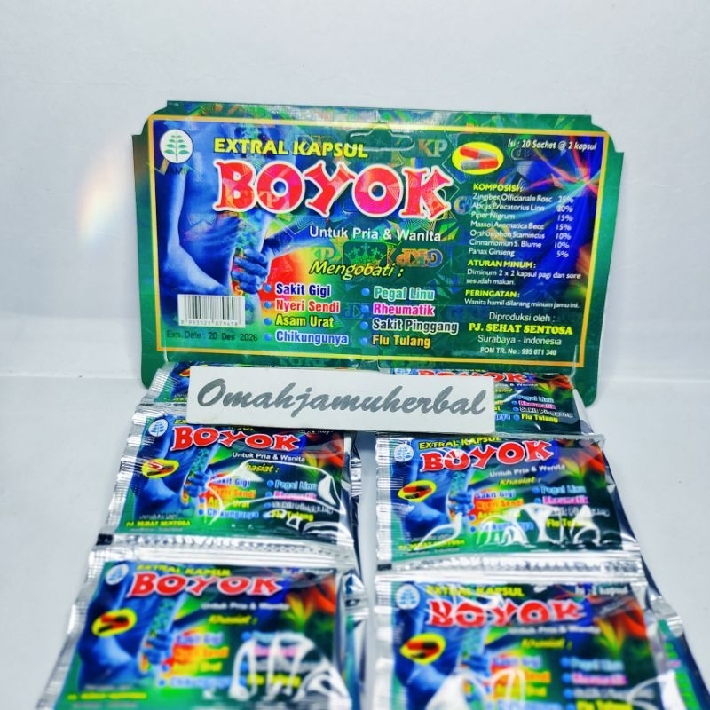 Jual Boyok PJ SEHAT SENTOSA KAPSUL SERBAGUNA | Shopee Indonesia